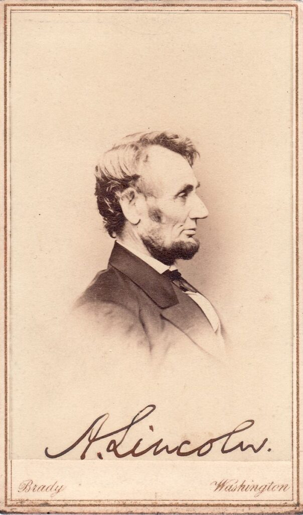 February 9, 1864: Mr. Lincoln Has His Picture Taken – The American Catholic