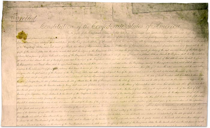 March 11, 1861: Confederate Constitution Adopted – The American Catholic