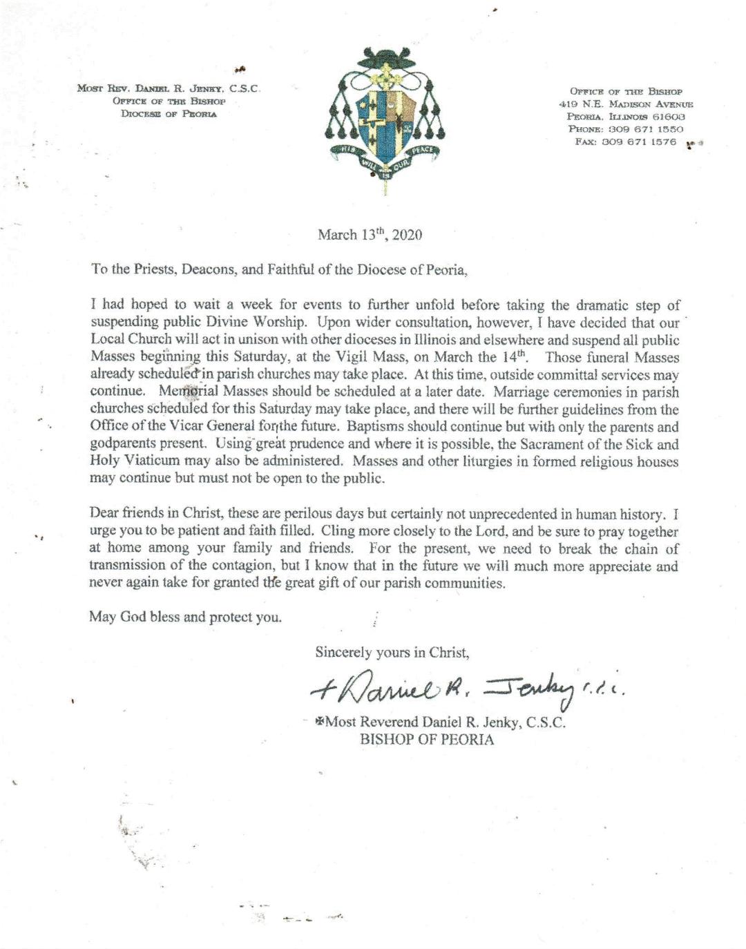 no mass – The American Catholic