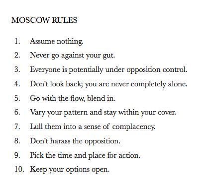 Moscow Rules – The American Catholic