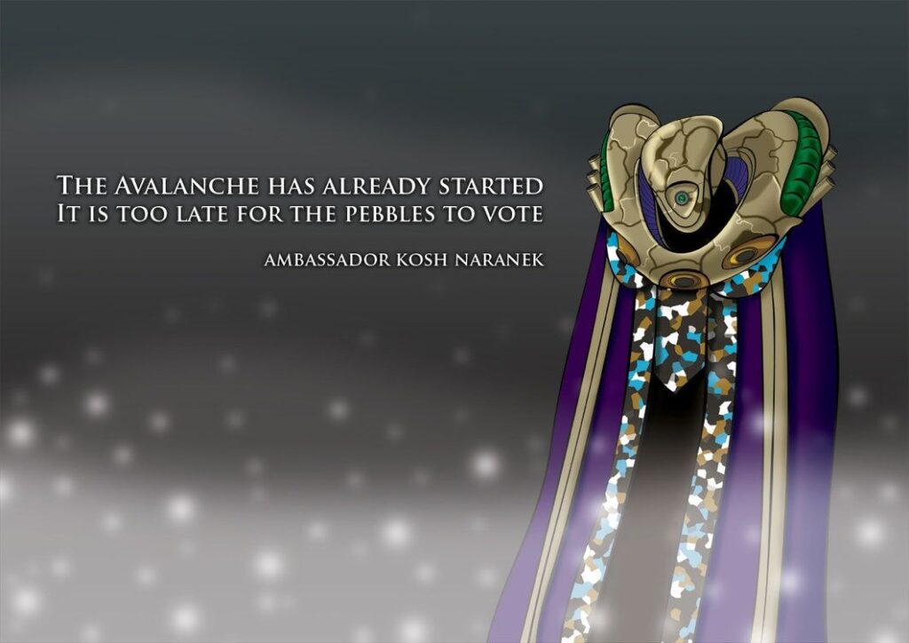 Life Lessons From Babylon 5: Always Speak to Kosh By Zoom – The ...