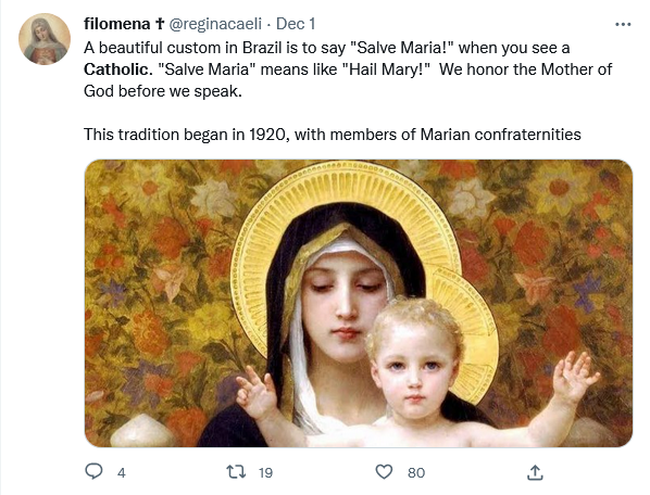 PopeWatch: Salve Maria! – The American Catholic