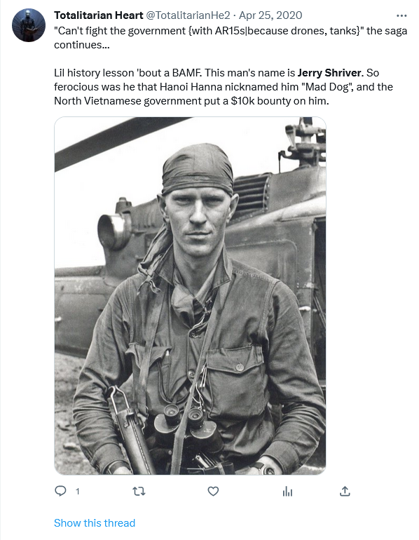 April 24, 1969: Jerry “Mad Dog” Shriver Ends His Tour In This Vale of ...