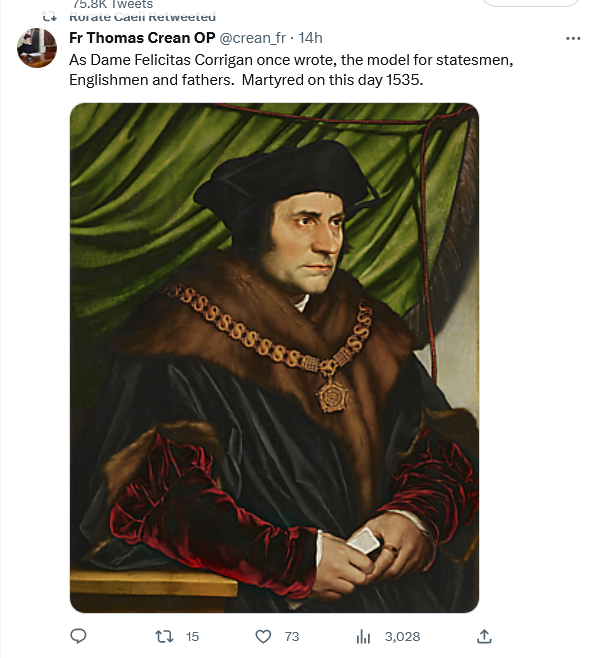 July 6, 1535: Martyrdom of Saint Thomas More – The American Catholic