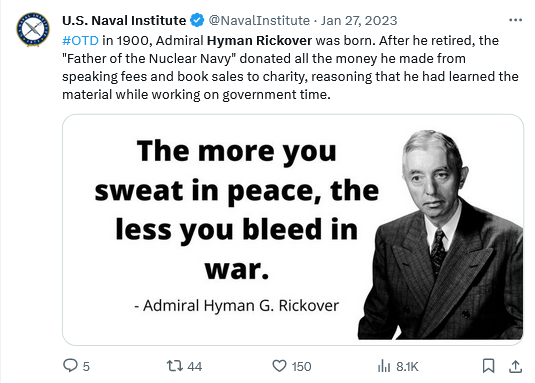 Admiral Hyman Rickover – The American Catholic