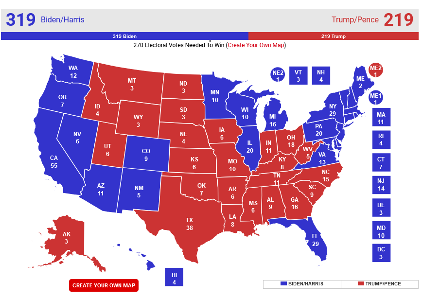 Trump Real Clear Politics No Leaner Maps – The American Catholic