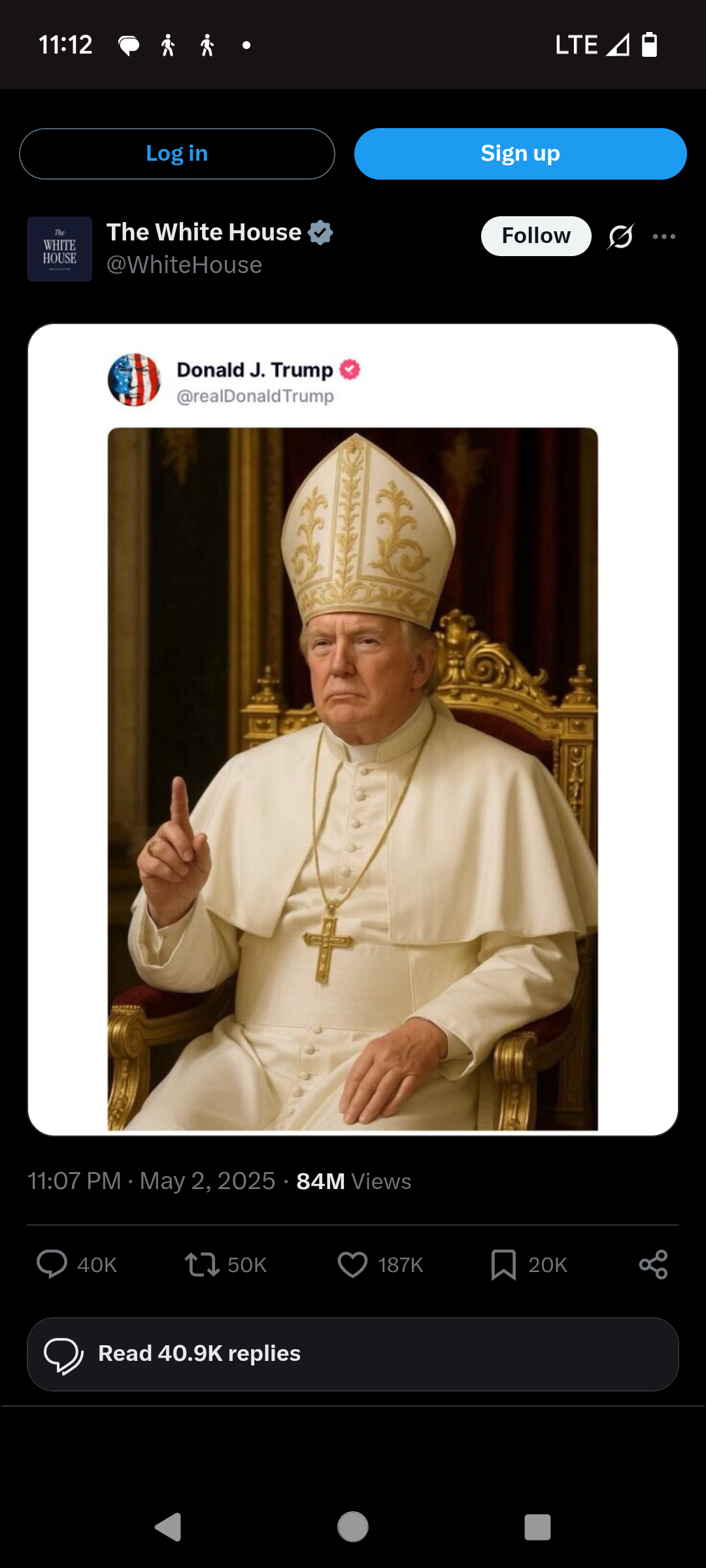 Conclave Watch: Pope Donald – The American Catholic