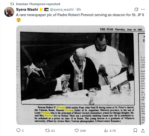 Pope and Future Pope – The American Catholic